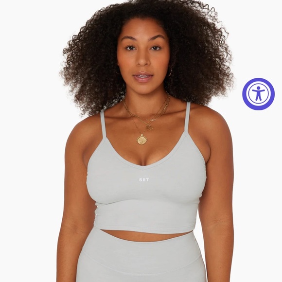 SET Active | Tops | Set Active Formcloudmini V Longline Bra | Poshmark